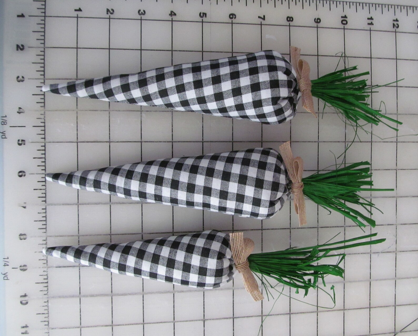 Buffalo Check Easter, Buffalo Check Easter Carrots, Farmhouse Easter ...