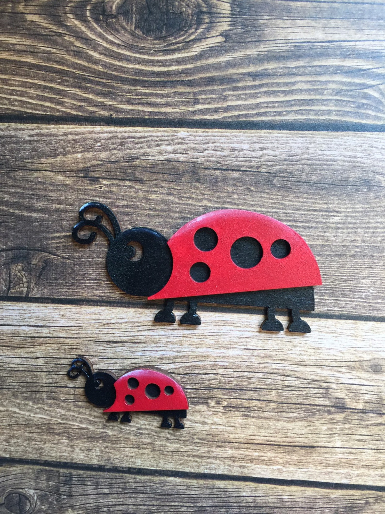 Ladybug Tiered Tray Set Ladybug Tiered Tray Decor Ladybug - Etsy