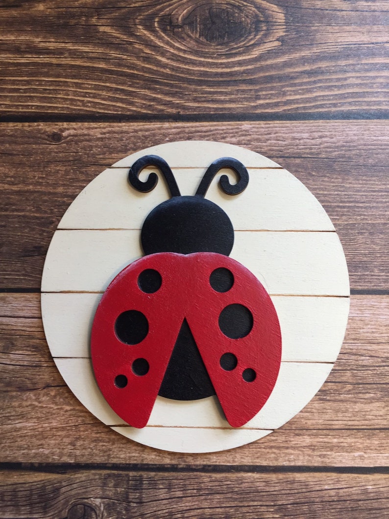 Ladybug Tiered Tray Set Ladybug Tiered Tray Decor Ladybug - Etsy