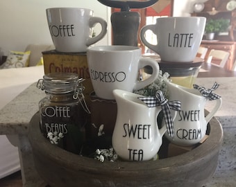 Farmhouse Coffee Bar Decor | Etsy