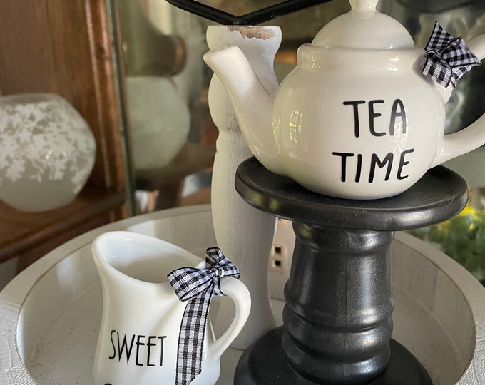 Mini Tea, Pot, Tea Time, Tiered Tray, Display, Decorative Shelf ...