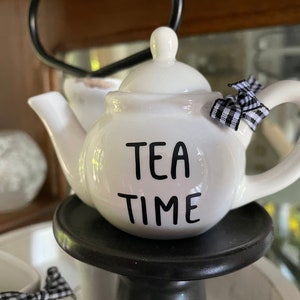 Mini Tea, Pot, Tea Time, Tiered Tray, Display, Decorative Shelf ...