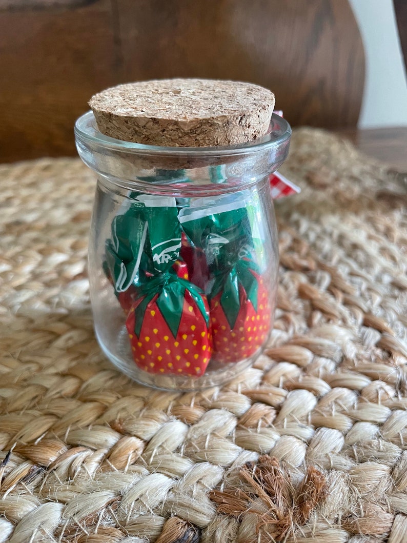 Mini Jar, Strawberry Theme, Tiered Tray Display - Etsy