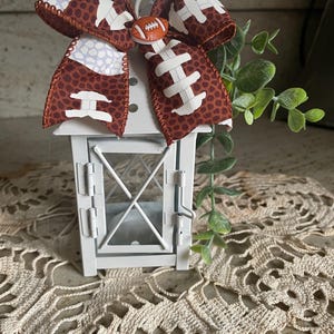 Football, Football Decor, Mini Lantern Tiered Tray Decor, Tier Tray ...