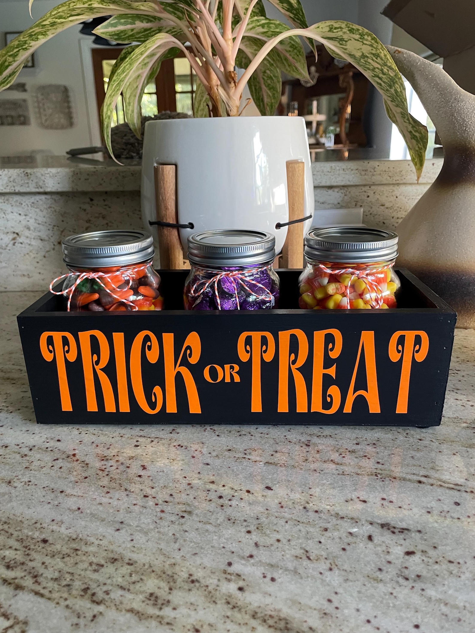 Halloween Decor, Trick or Treat Candy Box, Halloween, - Etsy