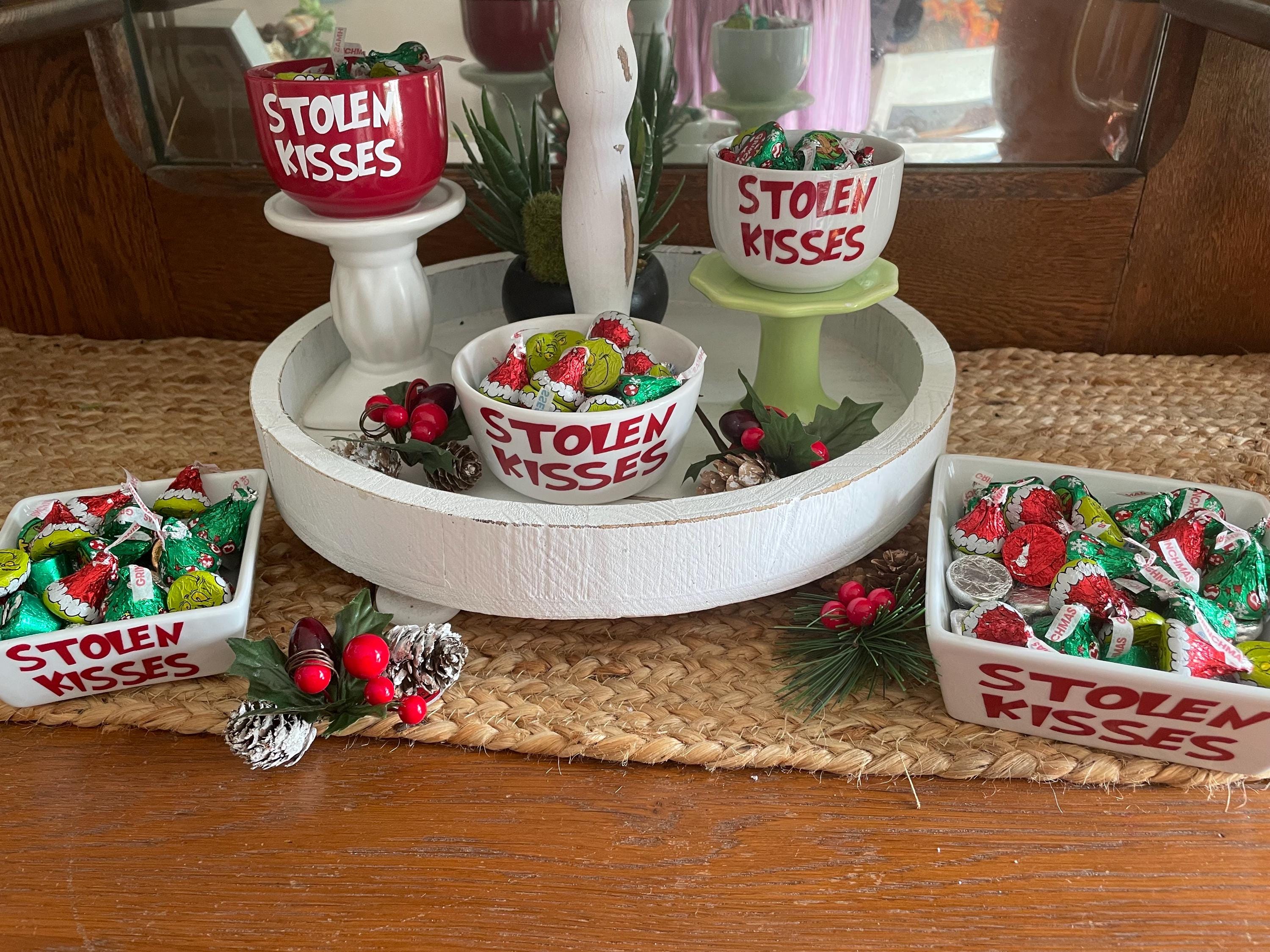 Christmas, Christmas Decor, Mini Candy Dish, Mini Candy Dish for Tiered ...