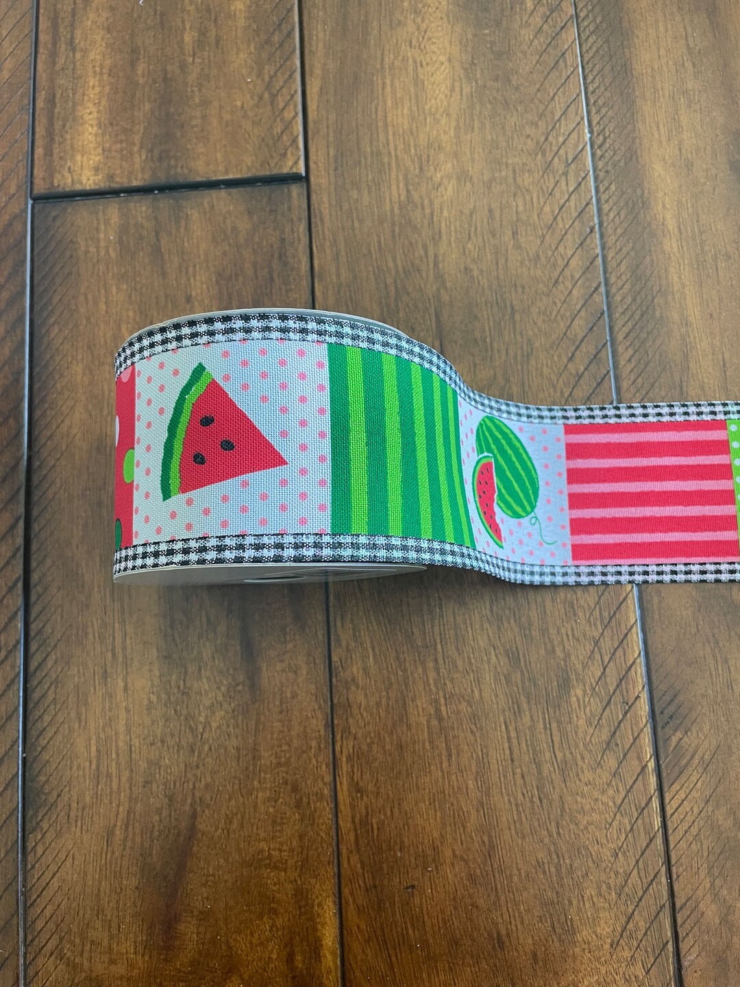 Watermelon, Ribbon, Watermelon, Wired, Ribbon,sold by the Yard - Etsy