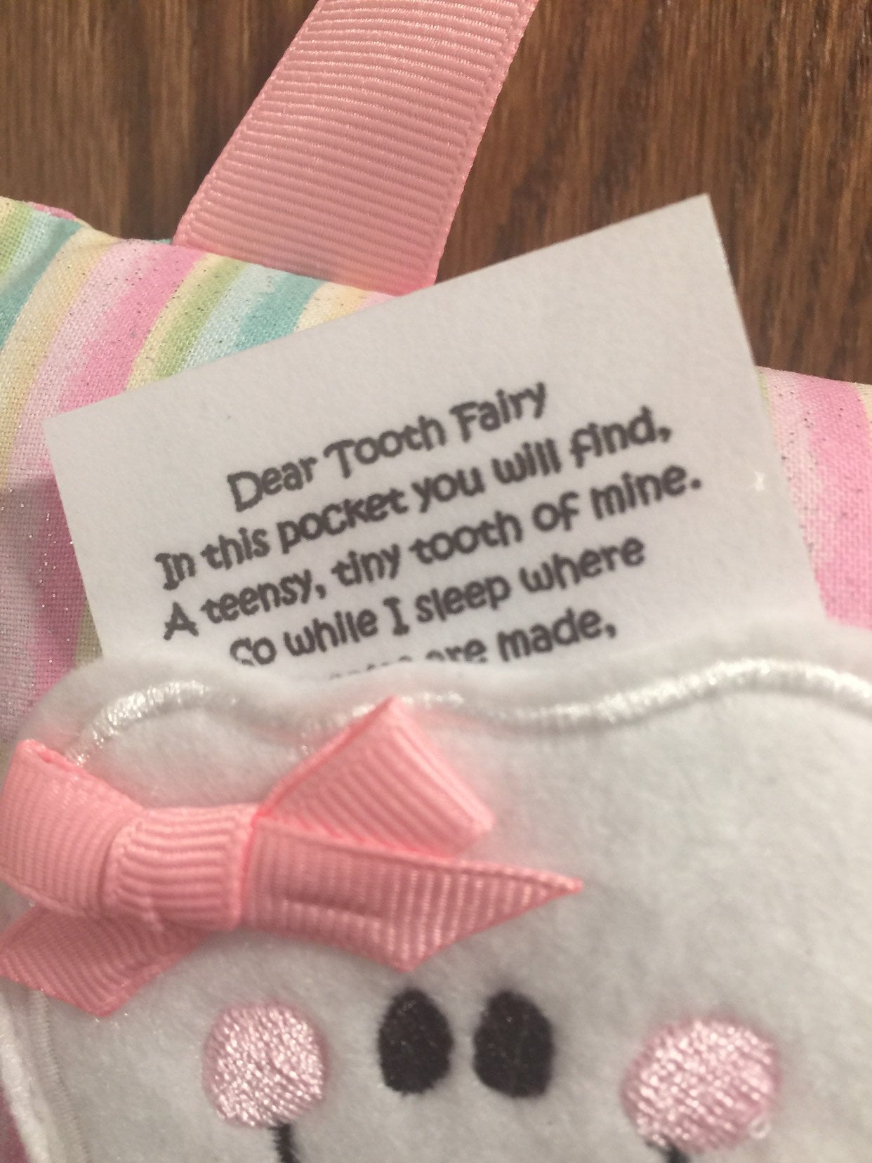 Tooth Fairy Poem Replacement - Etsy