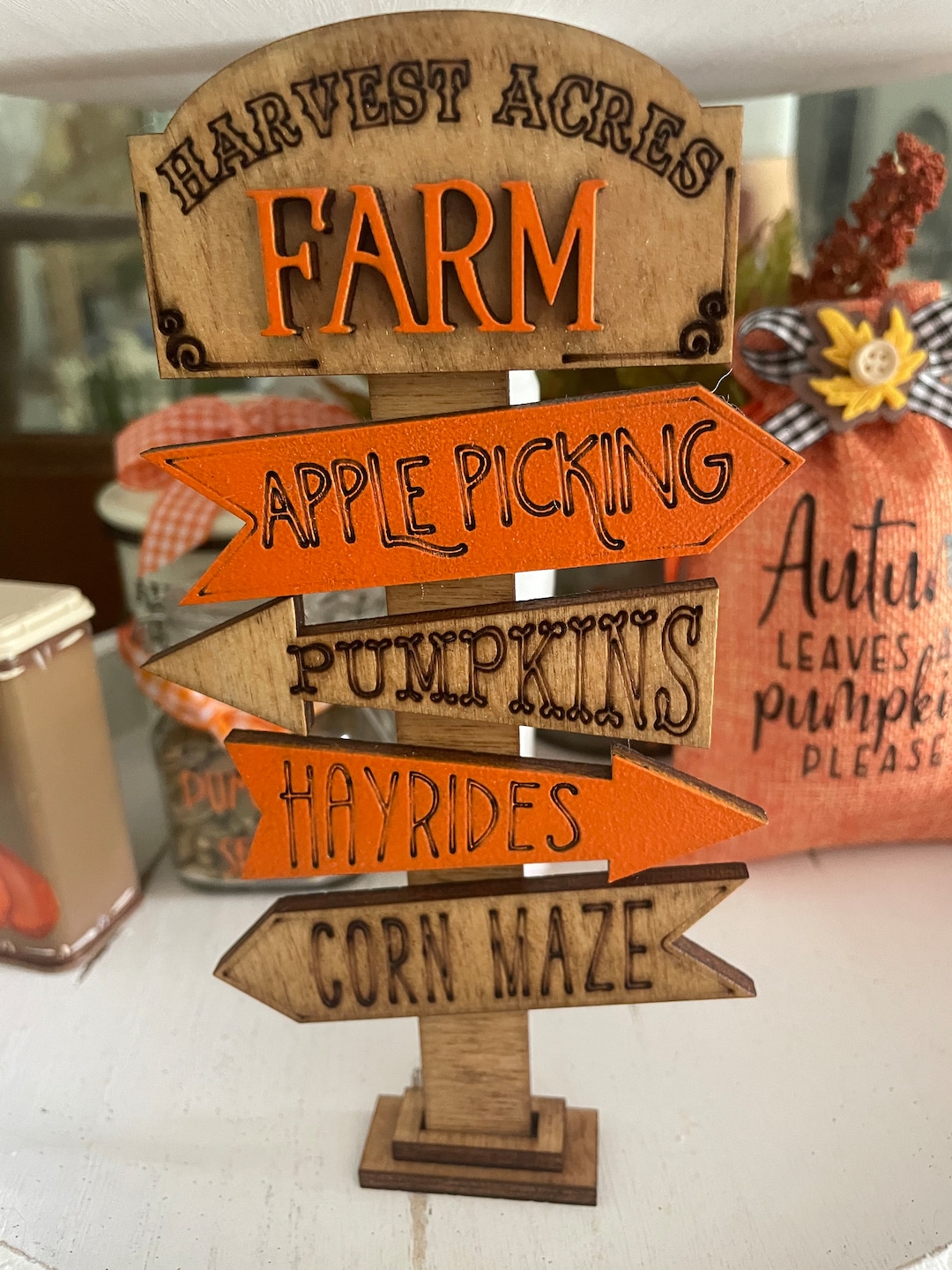 Fall Farm Sign, Hayrides, Corn Maze - Etsy