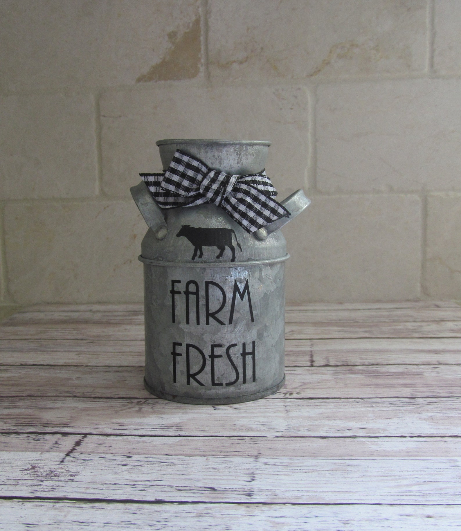 Farmhouse Decor Milk Can Galvanized Milk Can Tiered Tray - Etsy