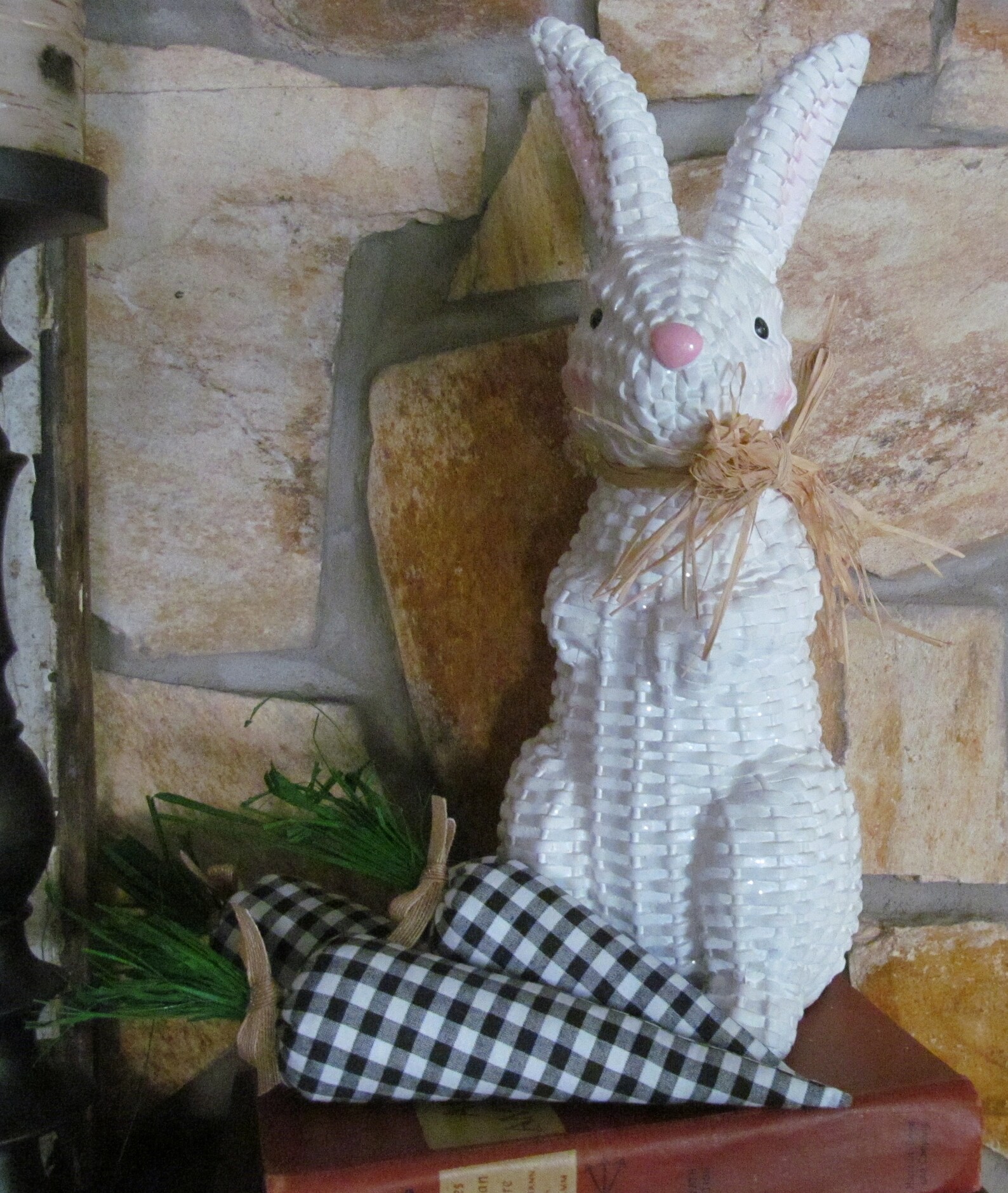 Buffalo Check Easter, Buffalo Check Easter Carrots, Farmhouse Easter ...