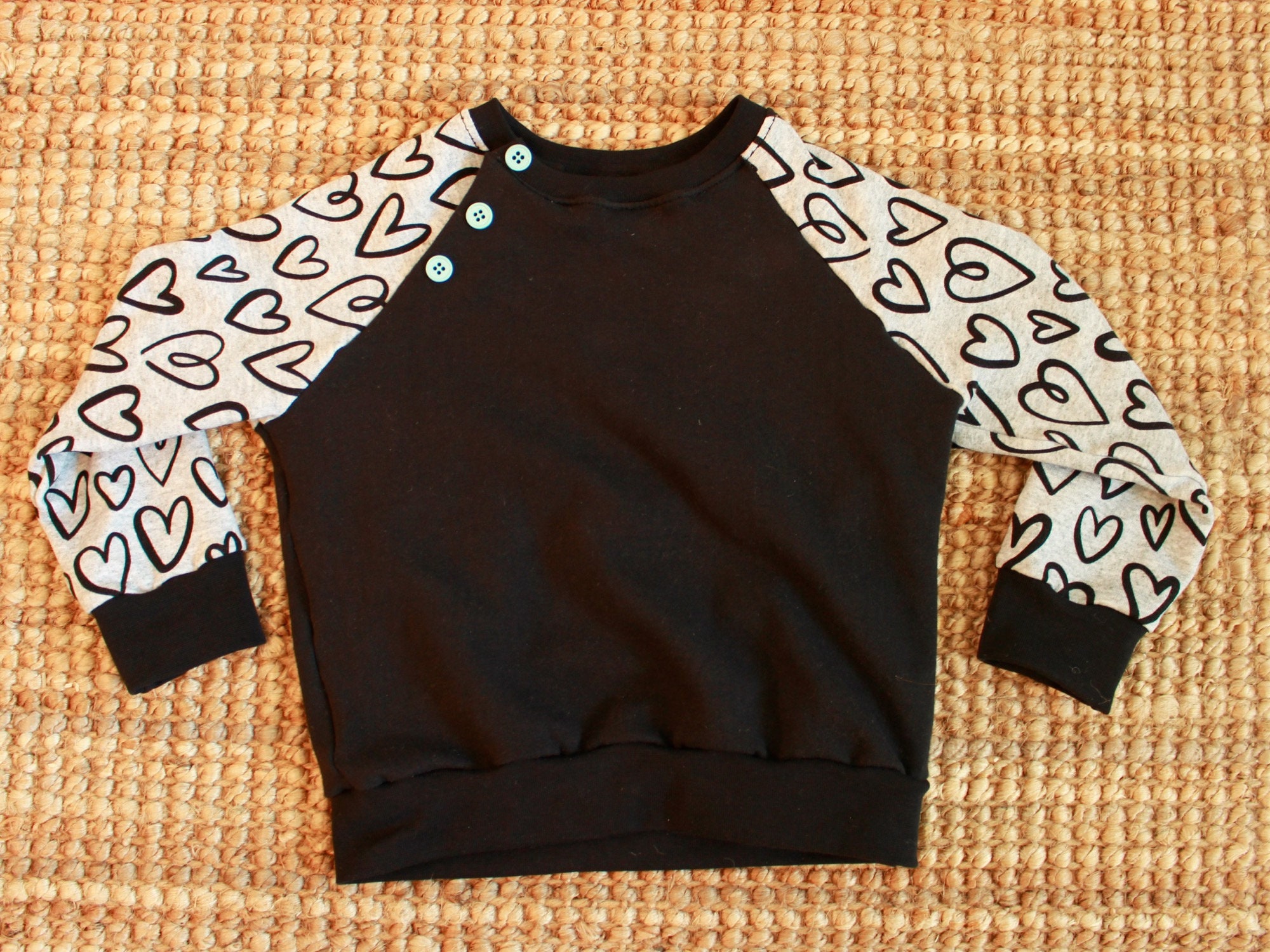 Baby & Toddler Sweatshirt Sewing Pattern the Bryn Top - Etsy Canada