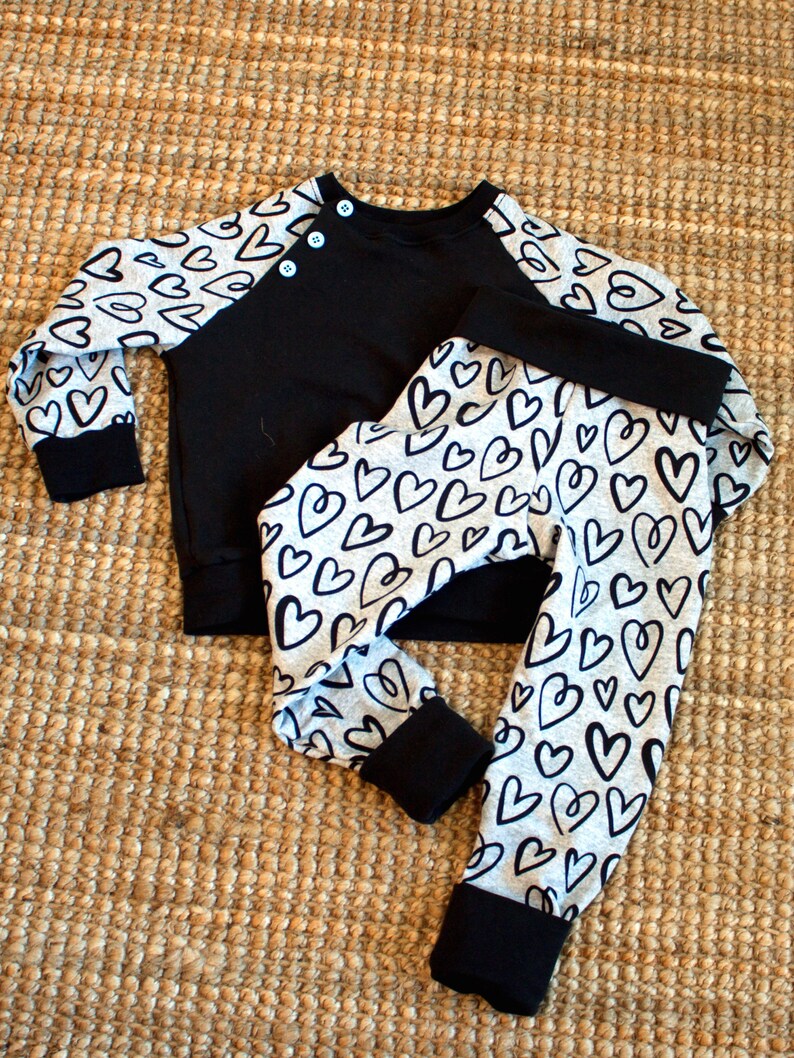 Baby & Toddler Sweatshirt Sewing Pattern - the Bryn Top - Etsy