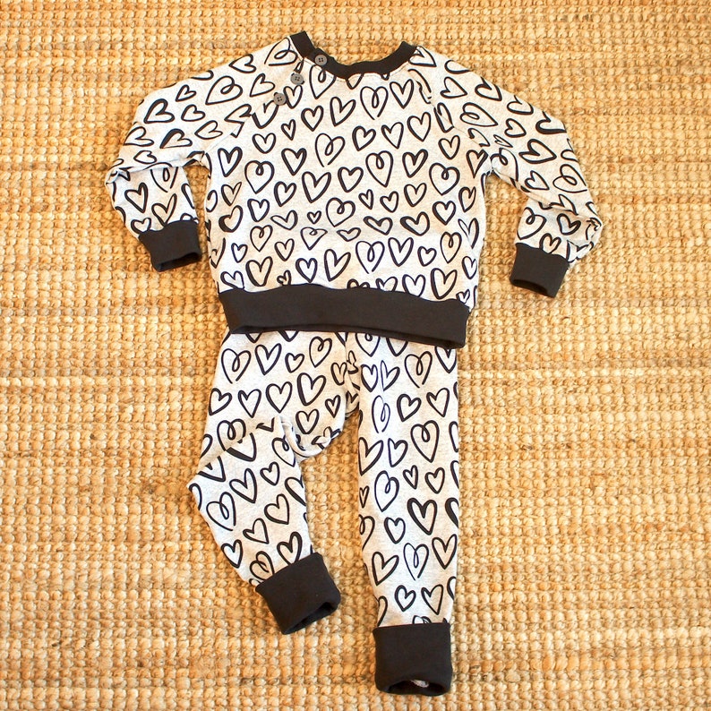 Baby & Toddler Sweatshirt Sewing Pattern - the Bryn Top - Etsy