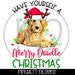 Have Yourself a Merry Doodle Christmas Goldendoodle Golden | Etsy
