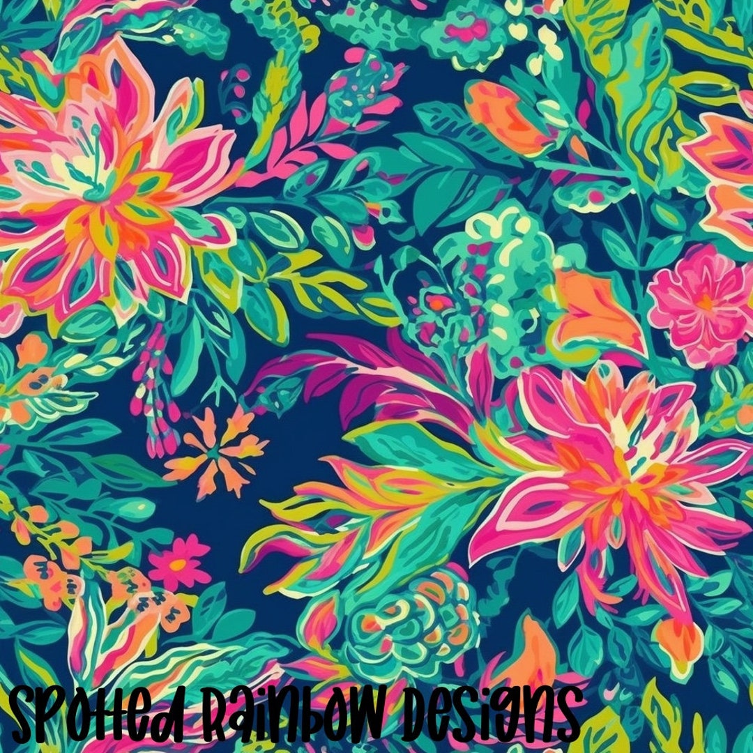 COMMERCIAL USE Preppy Colorful Seamless Pattern Digital Paper ...