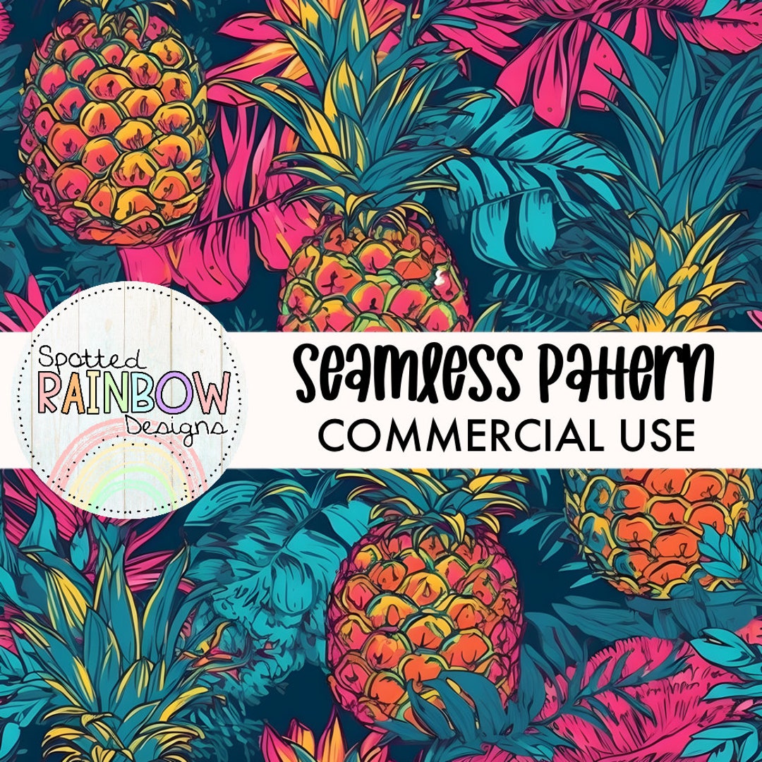 COMMERCIAL USE Preppy Colorful Seamless Pattern Digital Paper ...