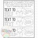 DIY Printable Traceable Anchor Chart Template Jumbo Text Features ...