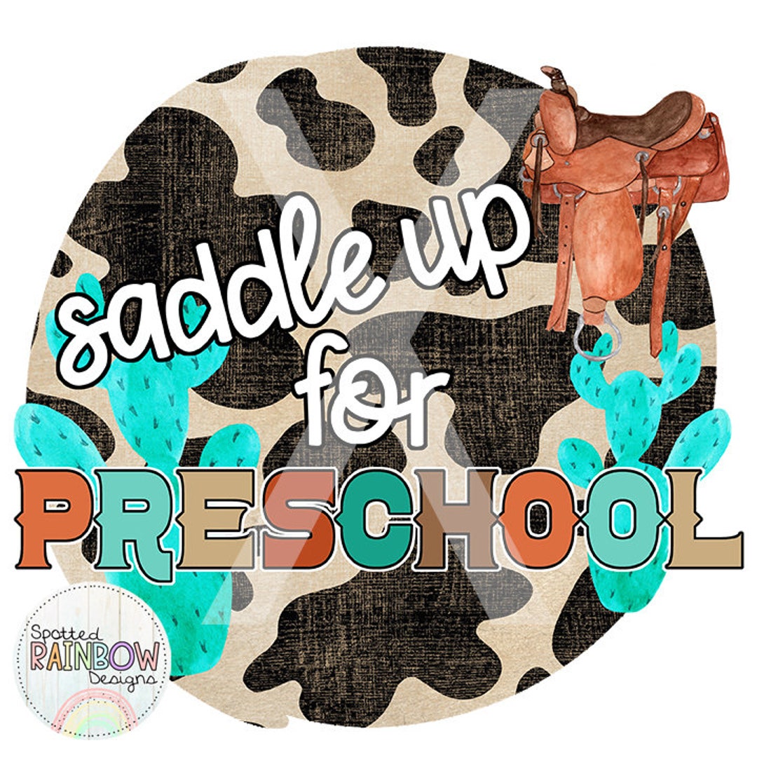 Saddle up for Preschool Western Cow Print Aztec Theme Classroom Shirt ...
