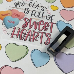FREEBIE DIY Printable Jumbo Valentine's Day My Class is Full of ...