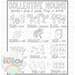 DIY Printable Traceable Anchor Chart Template Jumbo Collective Nouns ...