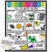 DIY Printable Traceable Jumbo Anchor Chart Template Adjectives Language ...
