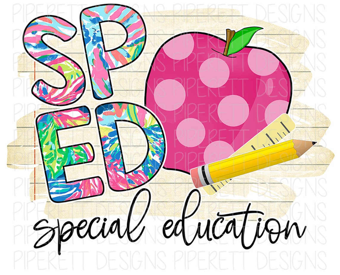 Special Education SPED Grade Level Shirt Teacher Apple - Etsy