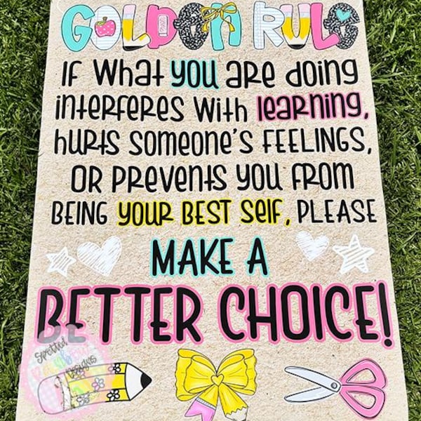 Classroom Rules - Etsy