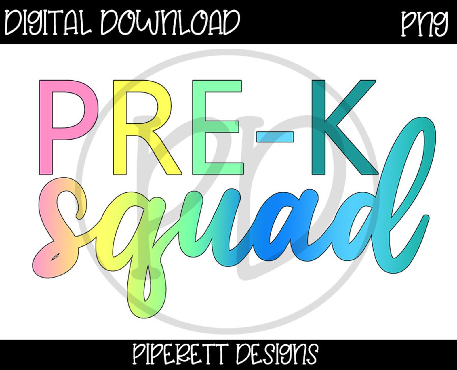 Pre-k Prek Preschool Squad Grade Level Shirt Teacher Digital - Etsy