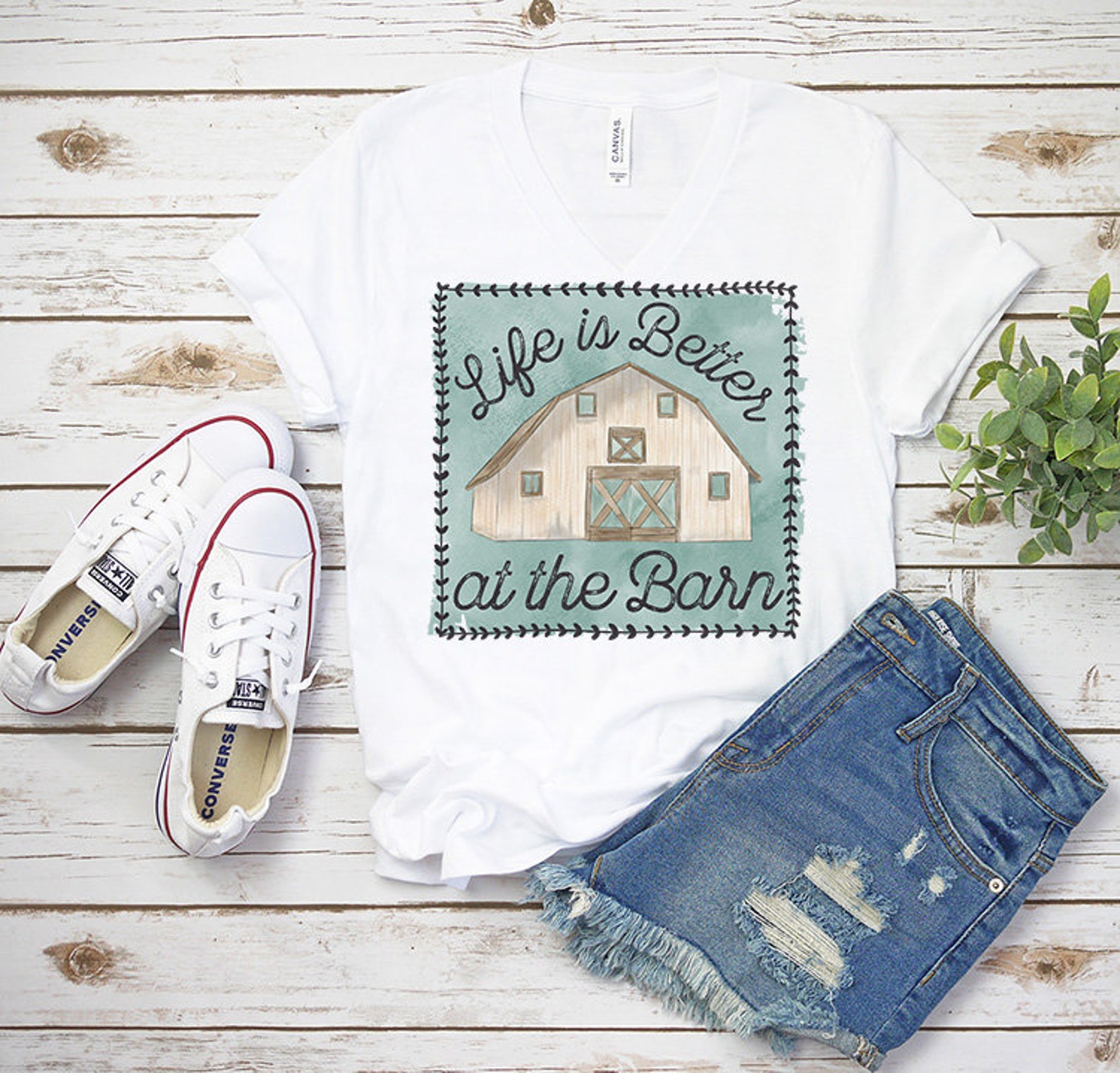 Life is Better at the Barn Country Life Clipart PNG Digital | Etsy