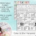 DIY Printable Traceable Anchor Chart Template Jumbo Text Features ...