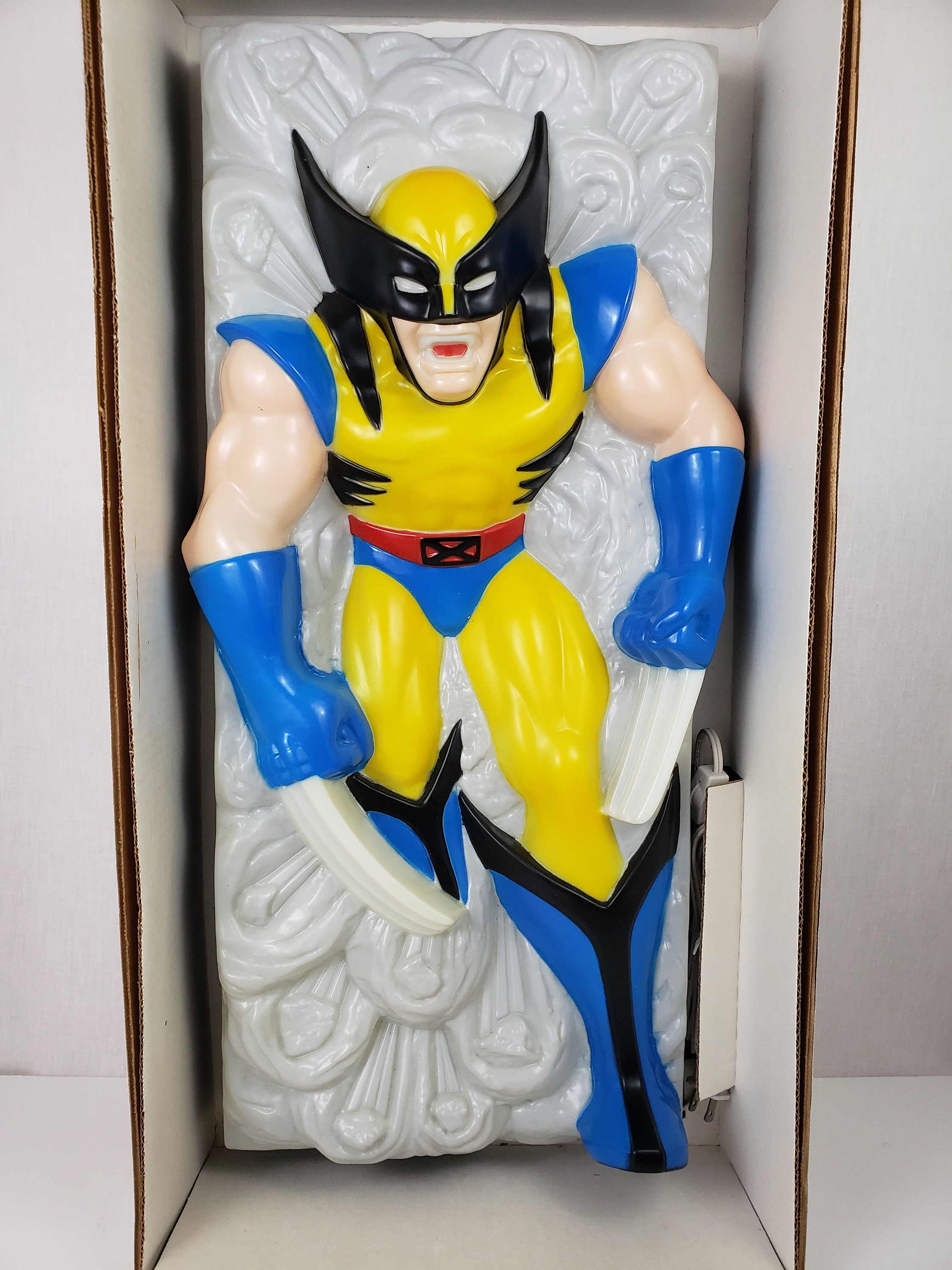 X-men Wolverine Lighted Wall Sculpture Headlites Original 1993 New With ...