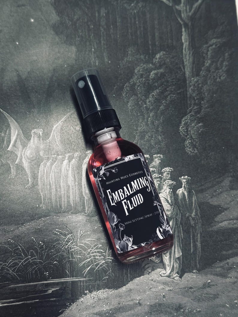 MINI Embalming Fluid Makeup Setting Spray - Vegan Cruelty Free - Etsy