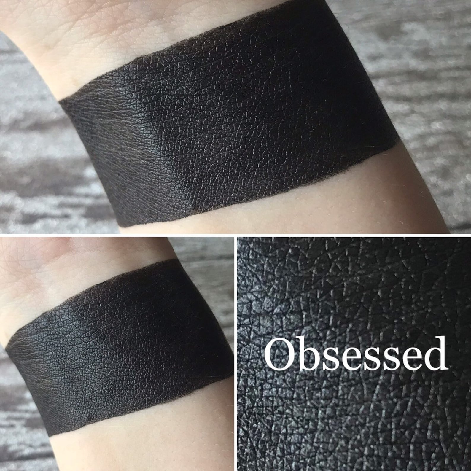 Obsessed - Satin Matte Black - Gothic Goth Lipstick Opaque Color Lips ...