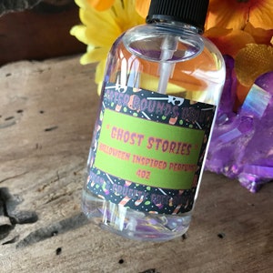 Ghost Stories Halloween Themed Vegan Perfume Collection Witch Gothic ...