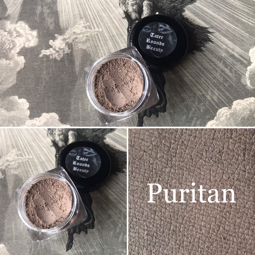 Puritan - Light Taupe Oatmeal Eyeshadow - Vegan Makeup Goth Gothic ...