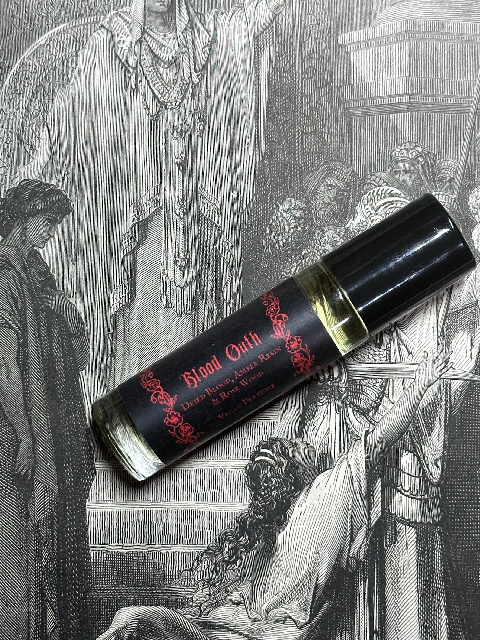Blood Oath - 12ml Rollerball - High Quality Perfume Oil - Vegan ...