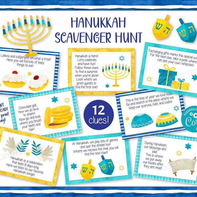 Hanukah Hunt - Etsy