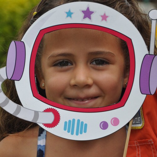 Astronaut Party Photo Booth Props / Outer Space Party Props / - Etsy ...