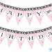 Paris Party Printable Banner / French Themed Birthday Decor / Party in ...