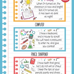 Classroom Scavenger Hunt Rhyming Riddle Clue Cards, Back to School ...