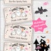 What's Your Ghost Name Game Printable Sign With Name Tags & Cards, Cute ...