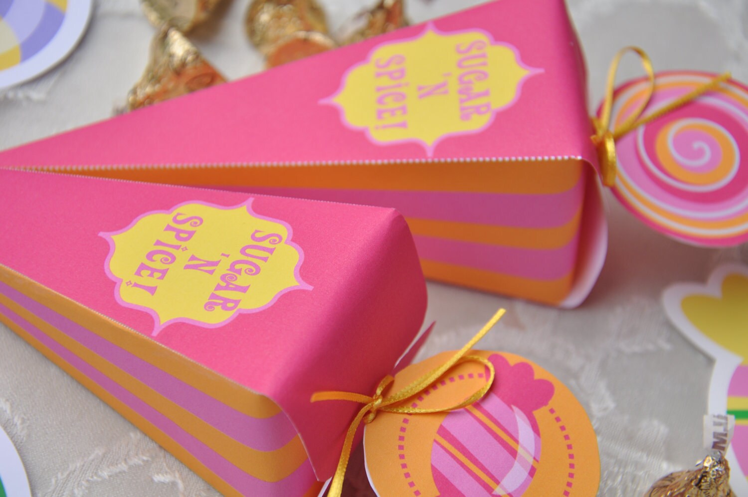 Candyland Party Printable Favor Box Sweet Shoppe Lollipop | Etsy