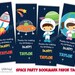 Outer Space Printable Bookmarks / Space Party Favors / - Etsy