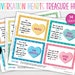 Valentine's Day Conversation Hearts Scavenger Hunt / Valentines Day ...