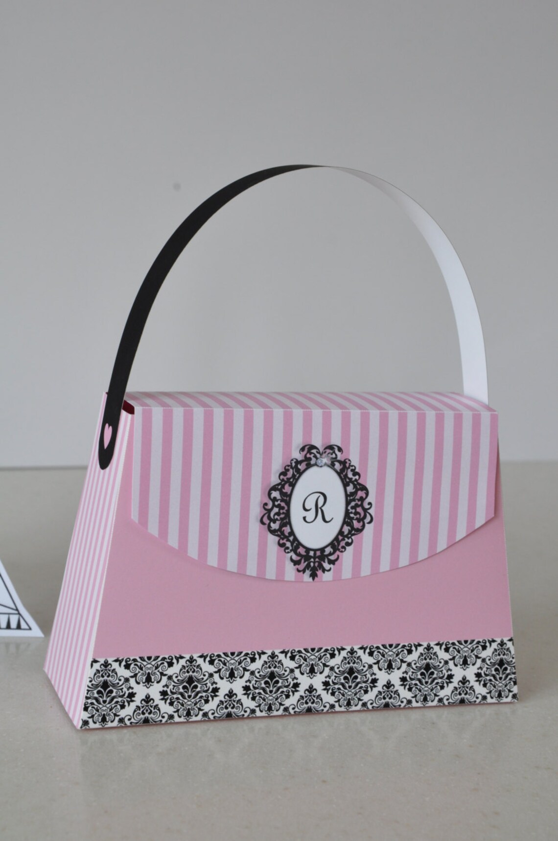 Paris Party Purse Favor Box / Printable Purse Party Favors in - Etsy