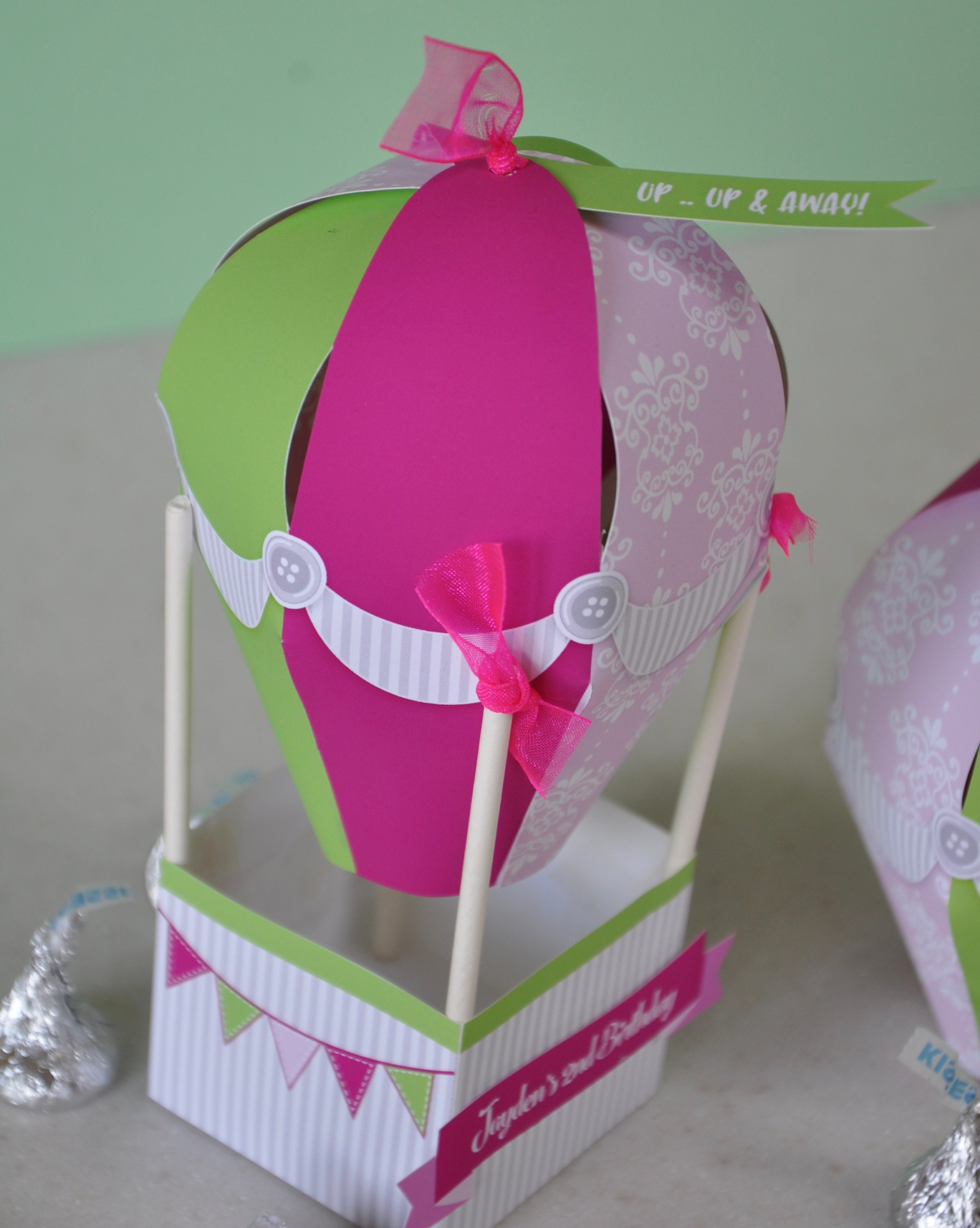 Hot Air Balloon Centerpiece Decorations / up up and Away Baby - Etsy