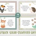 Jungle Safari Animal Scavenger Hunt Clue Cards / Australian - Etsy
