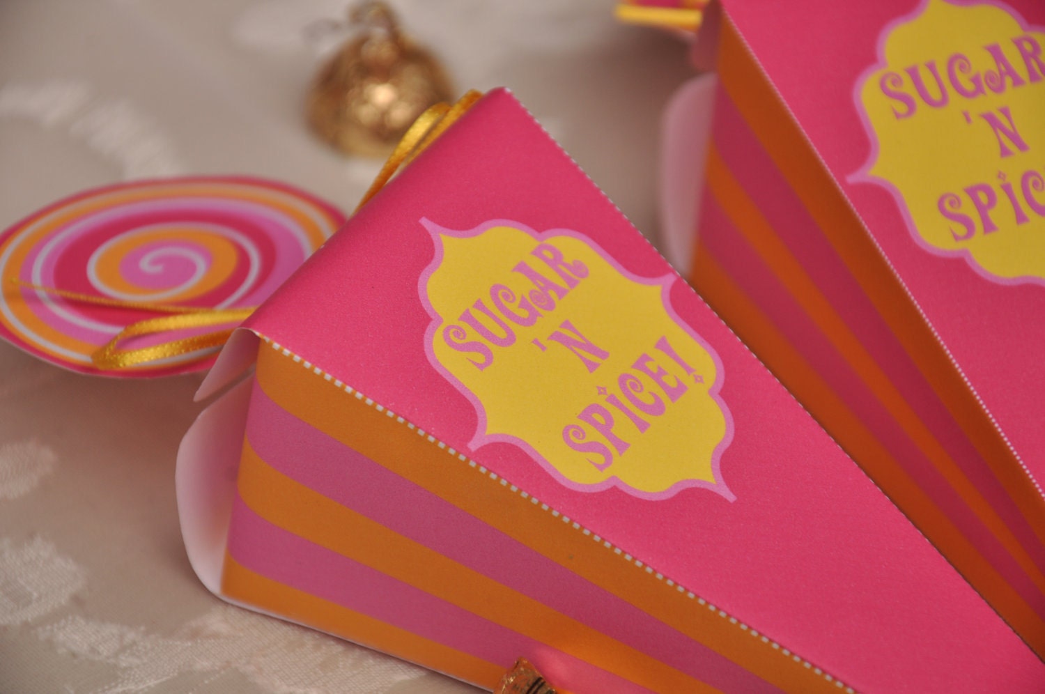 Candyland Party Printable Favor Box Sweet Shoppe Lollipop | Etsy