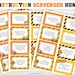 Construction Party Scavenger Hunt / Under Construction Treasure Hunt ...